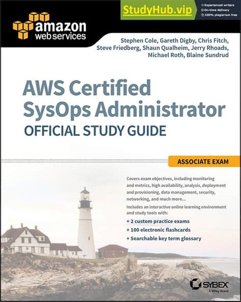Aws Certified Sysops Administrator Official Study Guidepdf