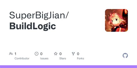 Github Superbigjianbuildlogic