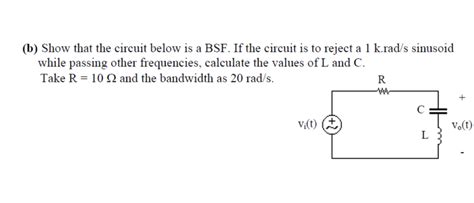 Solved A Construct The Bode Plot For The Phase Of The