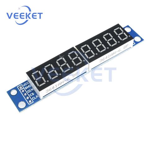 max7219 8 digit led digital tube display control module 3 3v 5v
