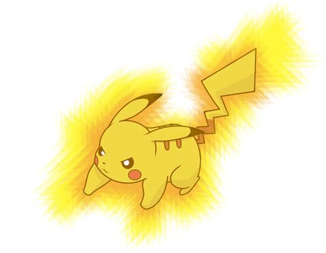 Rq 1 Pikachu Thundershock By 6ninjafox9 On Deviantart