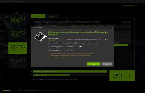 🛸 initial setup sdk manager method nvidia jetson ai lab