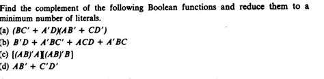 Solved Ven Two Boolean Functions F And F2 Show That The