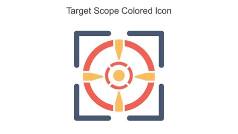 Target Scope Colored Icon In Powerpoint Pptx Png And Editable Eps Format Ppt Template