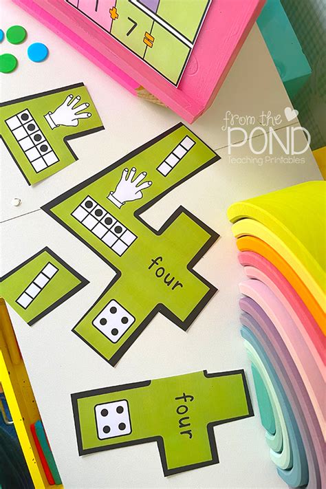 Big Numbers For Classroom Bulletin Boards From The Pond