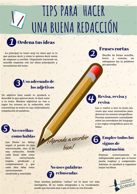 ¿cómo Hacer Una Redacción Para Bachillerato Consejos Sobre Escritura