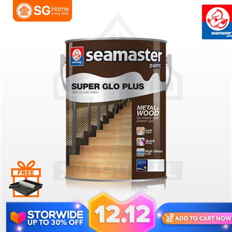 Seamaster Paint Super Glo Plus 6600 Interior Wood Metal Paint Bs