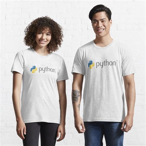 Official Python Logo Programming Language T Shirt T Shirt For Sale