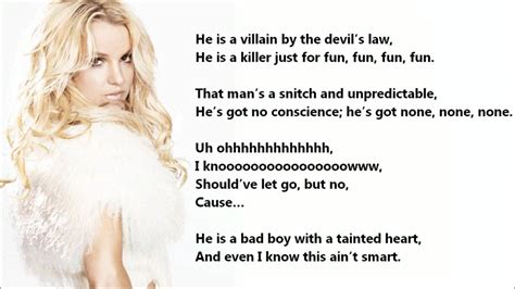 Britney Spears Lyrics Britney Spears Everytime Lyrics Youtube Criminal Lucky Liar