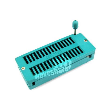 Dip 32 Pin Zif Socket Green Ic Test And Burn In Socket For Dip32 Package