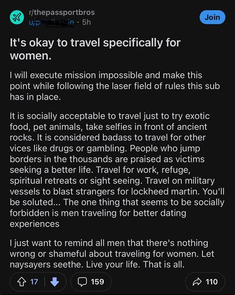 Sexpat Thinks Sexpatting Is Equivalent To Refugees Seeking Better Lives