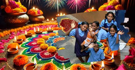 දීපවාලි උත්සවය වෙනුවෙන් පාසැල් නිවාඩු