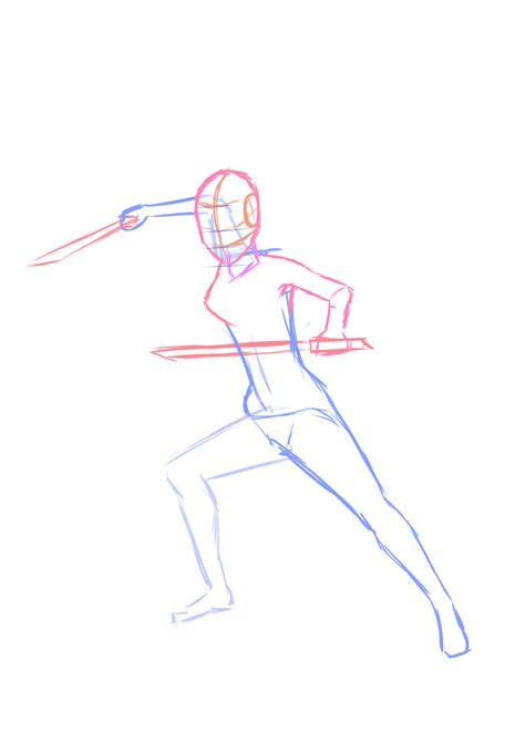 Poses De Lucha Para Dibujar Descarga Vector De Conjunto De Dibujos De