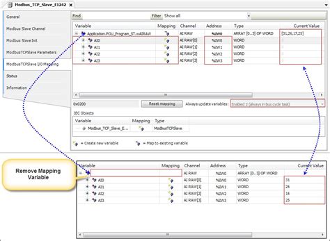 Codesys Forge Codesys Forge Talk Runtime 🇬🇧 Modbus Tcp Master Modbus Tcp Slave Variable