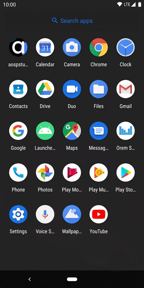 Aosp Rom Launcher Latest Version 1000 R48 For Android