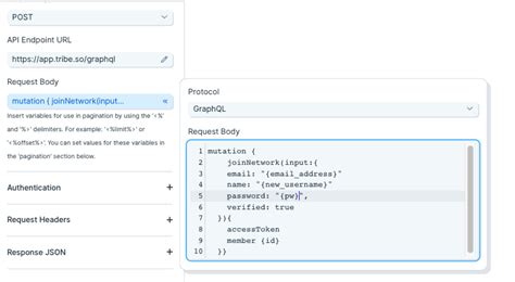 Where Do We Push Variables In A Graphql Post Request In Sent To An Api Ask A Question