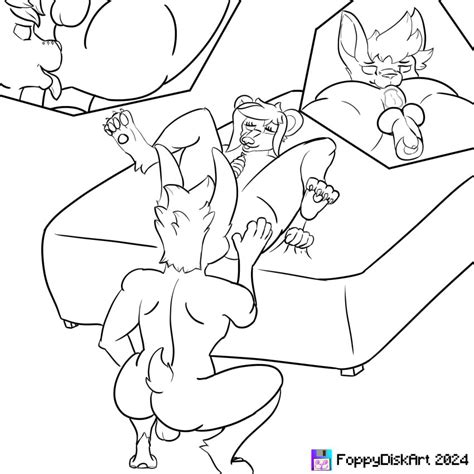 Rule 34 1 1 American Opossum Anal Anthro Anthro On Anthro Bed Fop Foppydiskart Fur Furniture