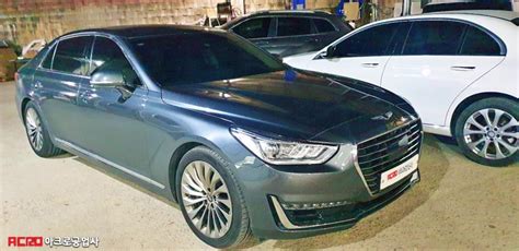 세종시 사고차 수리 에쿠스 도색 대전수입차 1급 아크로공업사 네이버 블로그