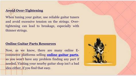 Ppt Avoid Breaking Guitar Strings Powerpoint Presentation Free Download Id 12762454