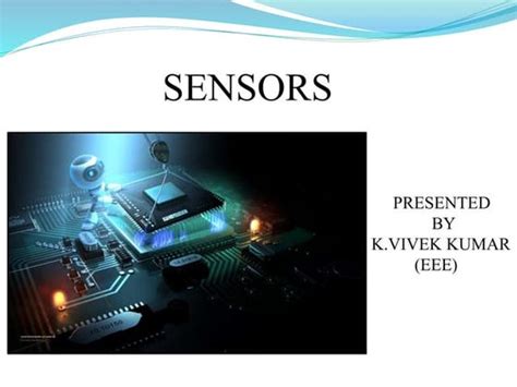 Sensor Technology Ppt