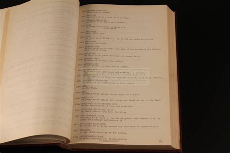 The Prop Gallery Cutting Continuity Script