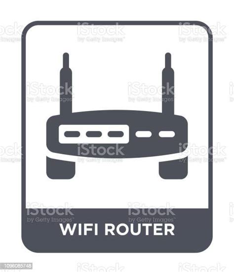 흰색 바탕에 Wifi 라우터 아이콘 벡터 와이파이 라우터 유행 가득 Electrian 연결 컬렉션에서 아이콘 0명에 대한 스톡 벡터 아트 및 기타 이미지 Istock