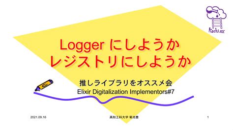 Should I Talk About Logger Or Process Registries Ppt