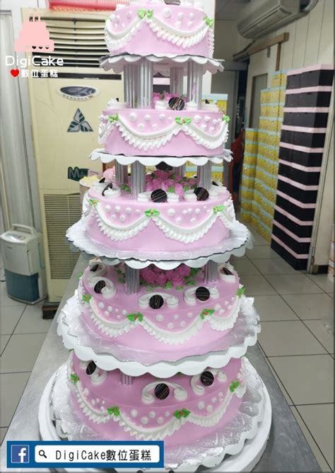 DigiCake台南數位蛋糕 婚宴多層蛋糕