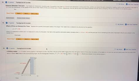 Solved My N O AR Y Teacher Points TanApCalc Chegg Com