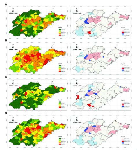 A Degree Centrality Of Cities And Spatial Autocorrelation B Download Scientific Diagram