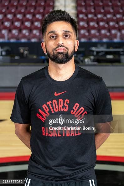 Raptors 905 Assistant Coach Arsalan Jamil Poses For A Photo Before An News Photo Getty Images
