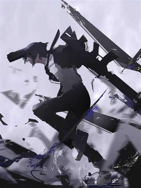 Graceart Hayakawa Aki Chainsaw Man Absurdres Highres Boy Artist Name Assault Rifle