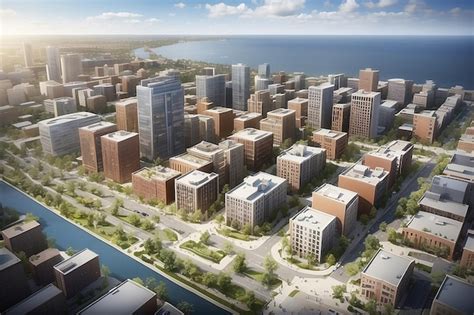 Premium Photo Urban Redevelopment Project Brochure