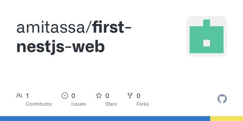 Github Amitassafirst Nestjs Web