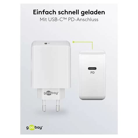 Usb C Pd Snabbladdare W Vit