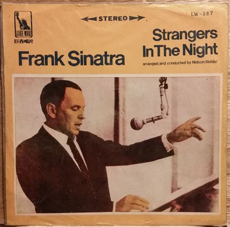 Frank Sinatra Strangers In The Night 1968 Vinyl Discogs