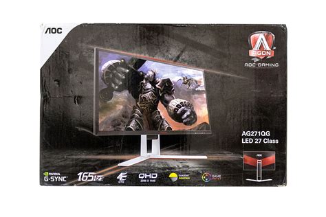 AOC AGON AG271QG 144 165 Hz Review The Package TechPowerUp