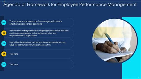 Framework For Employee Performance Management Powerpoint Presentation Slides Presentation