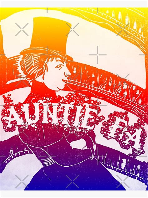 Auntie Fa In The Box Variant4 Poster For Sale By Indiecameo Redbubble