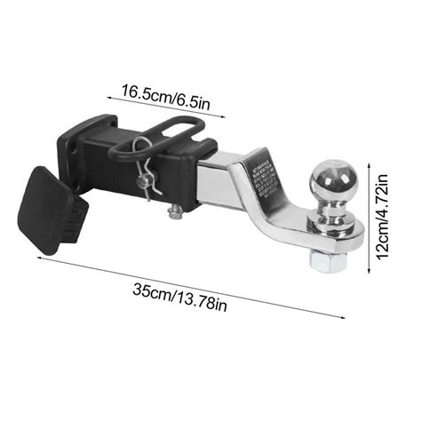 Badu Bg Спускаем теглич Сферичен монтаж против кражба Тегличи за ремарке за теглене Теглене на