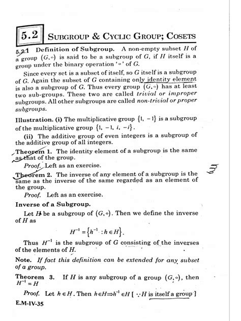Ch 2 Subgroup Cyclic Group 4 Pdf