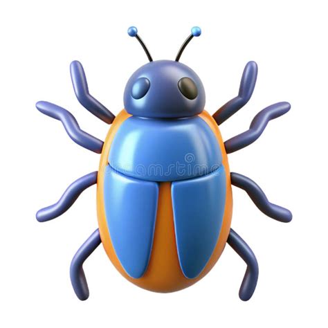 Bug 3d Render Icon Illustration Representing Software Error And Debugging Concept In Digital