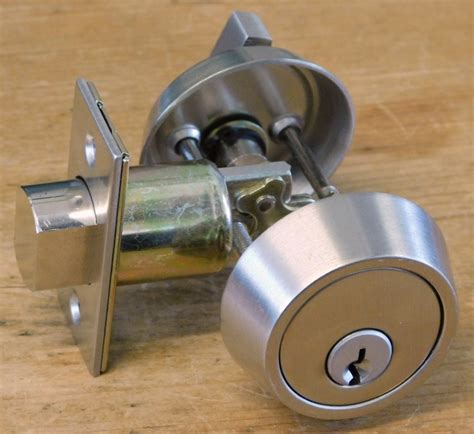 Contemporary Small Bore 1 34 Backset Deadbolt