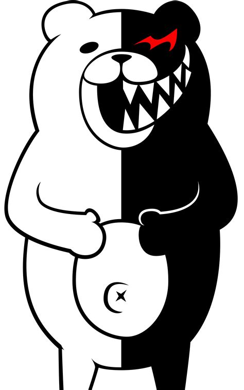Danganronpa Monokuma Redraw By