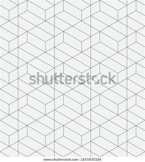 Seamless Vector Pattern Abstract Geometric Linear Stock Vector Royalty Free