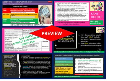 SEXUAL ETHICS KANT Teaching Resources