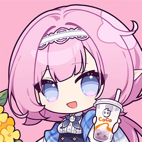 Elysia Chibi Cute Anime Character Anime Chibi