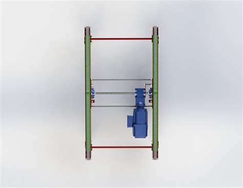 链式输送机 Step 模型图纸下载 懒石网