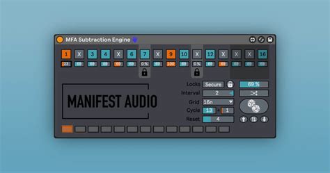 Subtraction Engine For Ableton Live By Manifest Audio