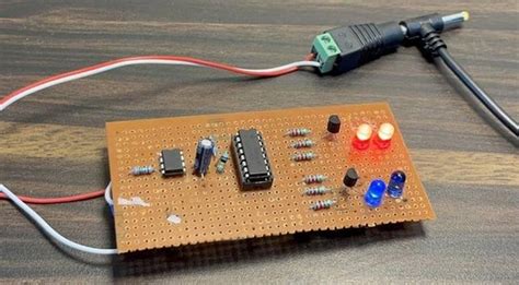 Blinking Police Light Led Effect Using 555 Timer Instructables